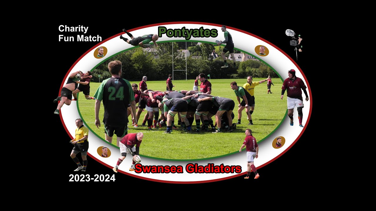 Pontyates RFC v Swansea Gladiators RFC (Senior Friendly) - YouTube