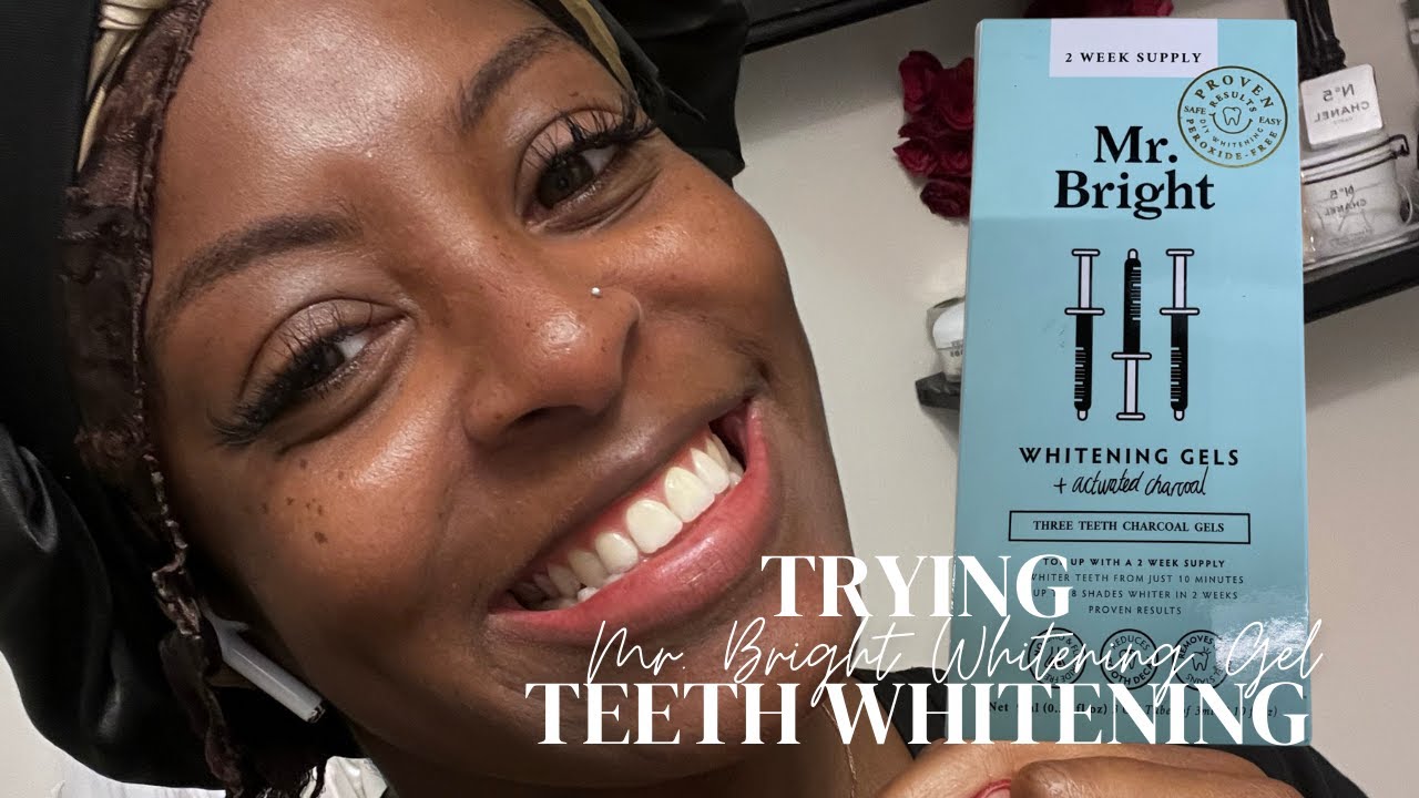 Trying a Teeth Whiting Kit I found in TJ MAXX - YouTube