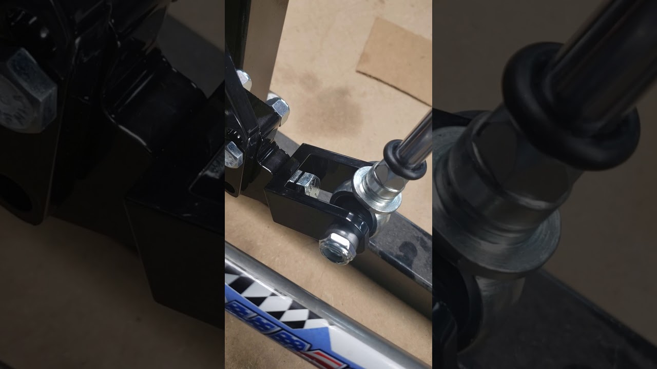 New style shock clevis Hammond Motorsports - YouTube