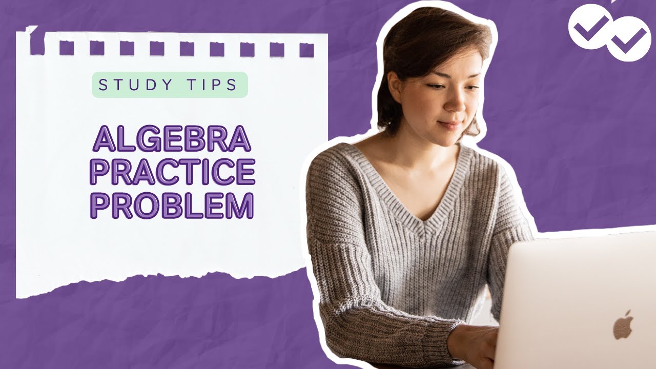 How plug-in numbers can solve this GRE algebra problem! - YouTube