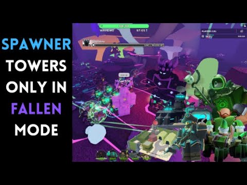 SPAWNING TOWERS ONLY WITH NEW MERCENARY BASE [Tower Defense Simulator ...