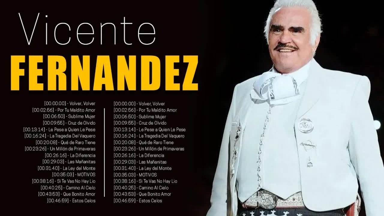 V i c e n t e F e r n a n d e z ~ Mix Grandes Sucessos Románticas ...