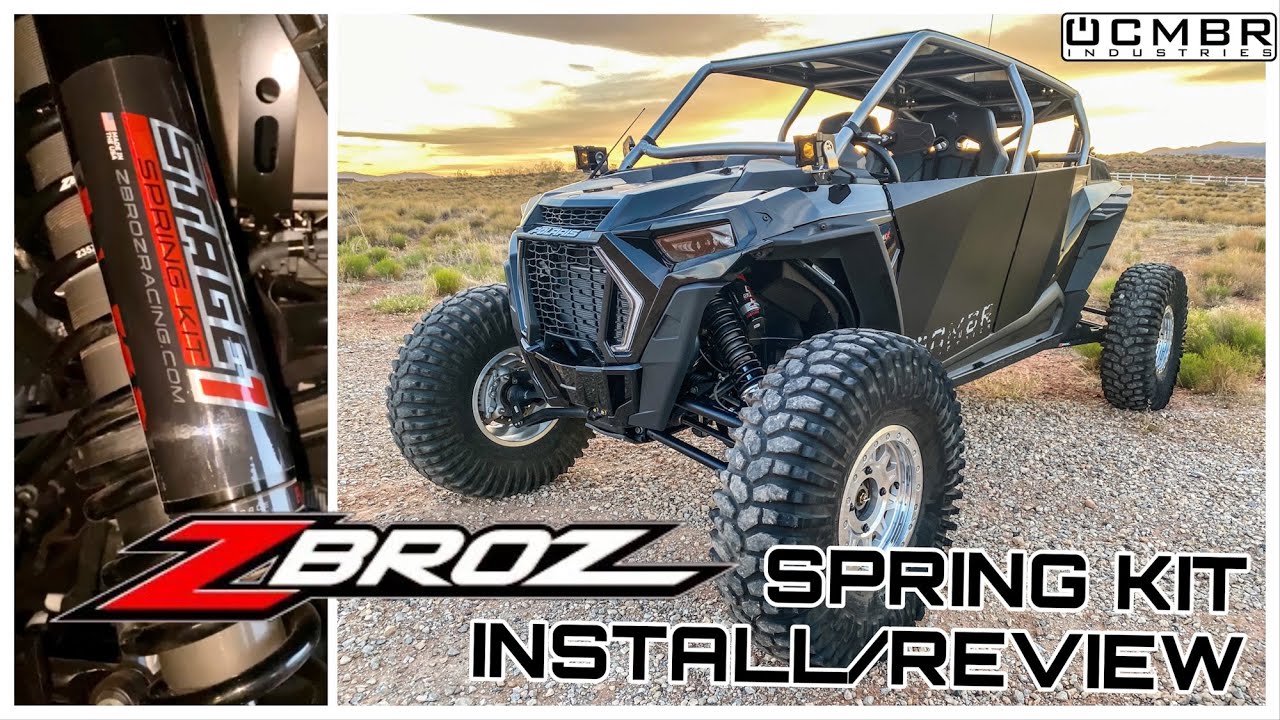 Garage Series | 2021 RZR Turbo S Dynamix | Zbroz Spring Install & 200 ...