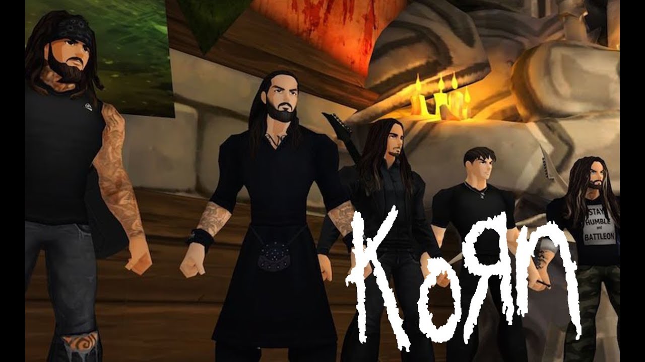 KORN performs in a VIDEO GAME (Adventure Quest 3D/ AQ Worlds) - YouTube