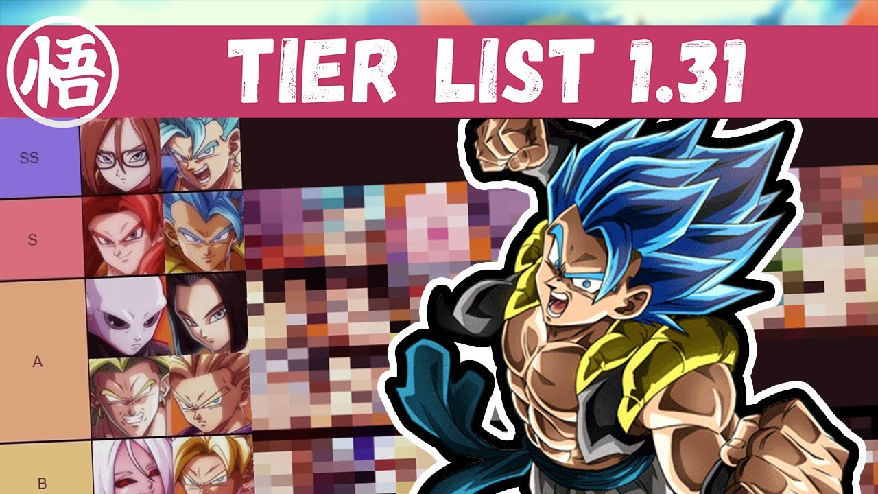 [DBFZ] TIER LIST 1.31 - Ft. Gropis - YouTube