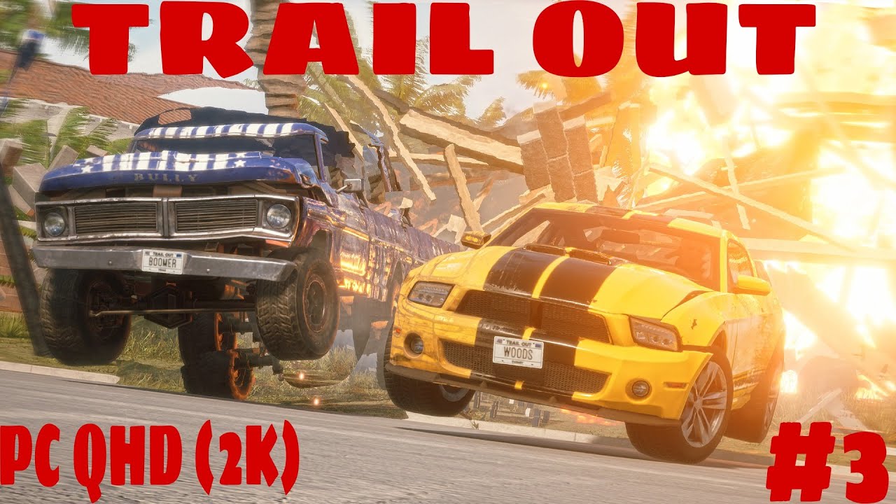 TRAIL OUT Прохождение FlatOut по Русски! Часть 3 Прохождение Trail Out ...