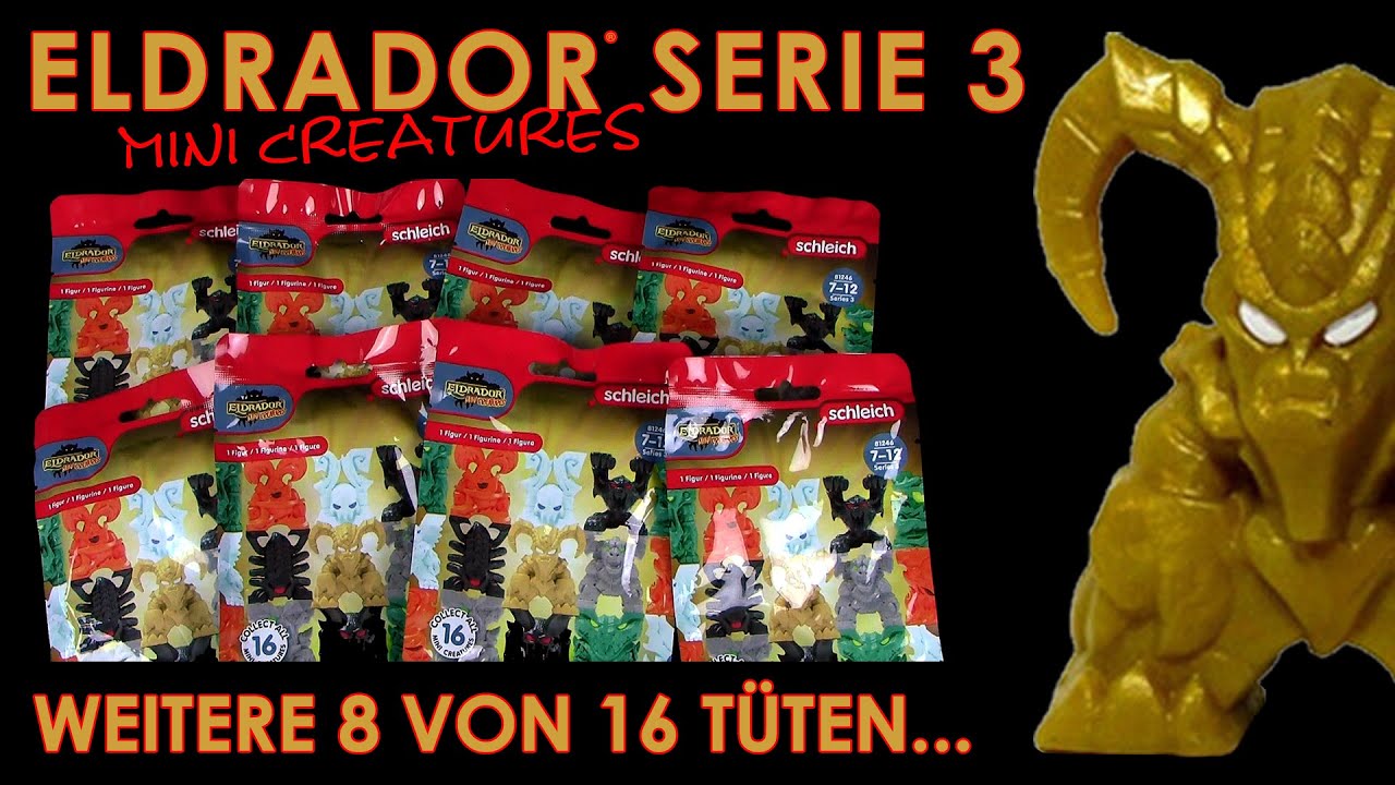 Schleich ® Eldrador ® Mini Creatures Serie 3 - weitere 8 von 16 Figuren !!! Serie komplett ...