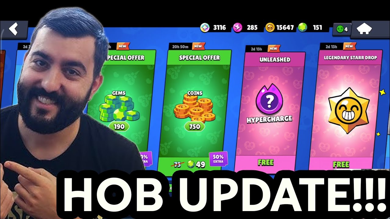 Brawl Stars! БЕЗПЛАТЕН HyperCharge и Legendary Star Drop!!! - YouTube