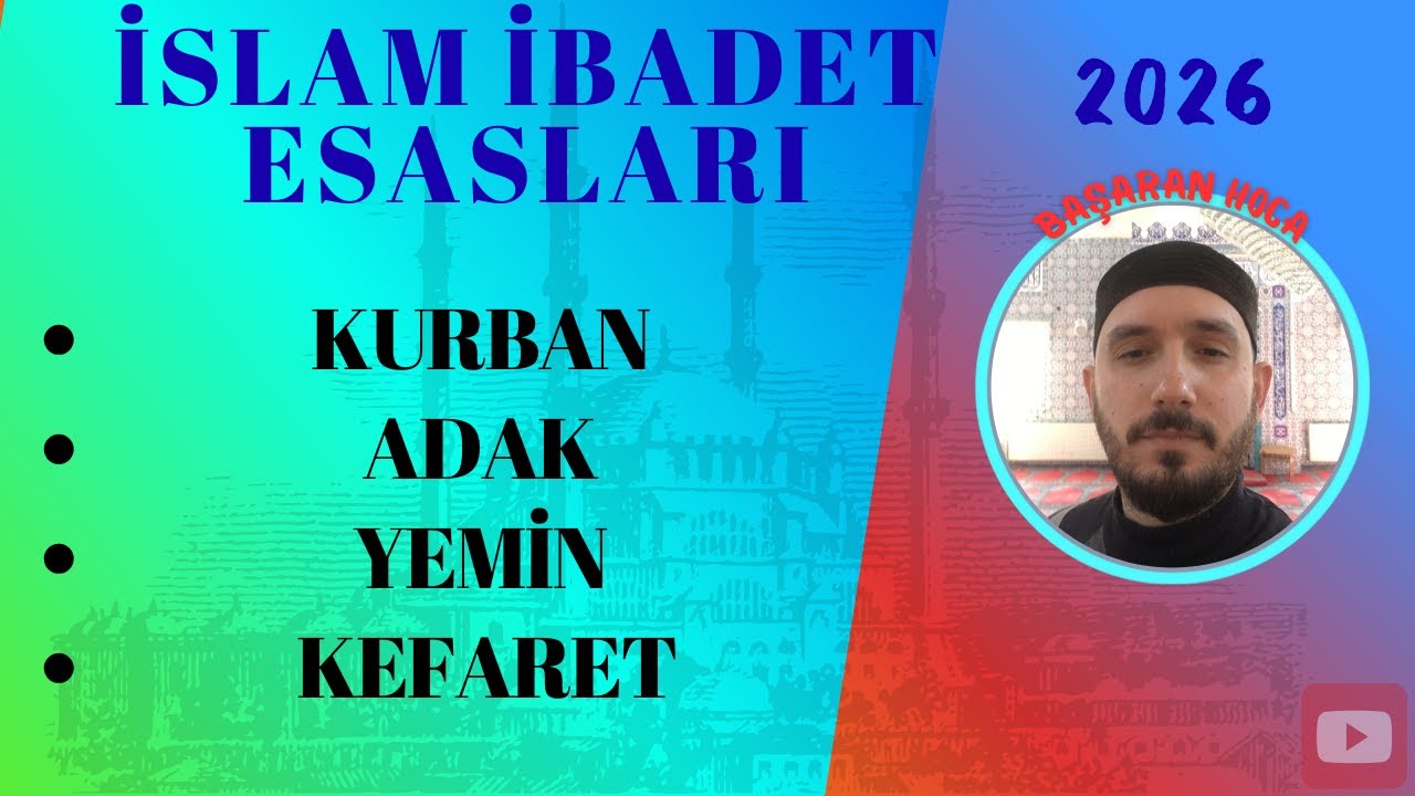 İSLAM İBADET ESASLARI 5. DERS - YouTube