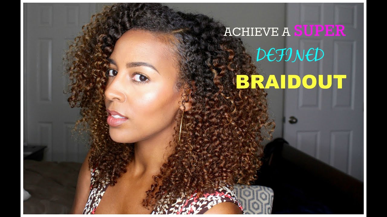 Super Defined Braidout Tutorial Youtube
