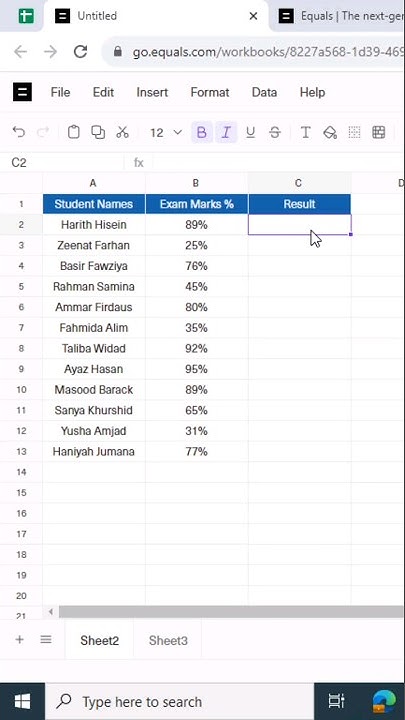Best AI Next Generation Spreadsheet | Equals Spreadsheet - YouTube