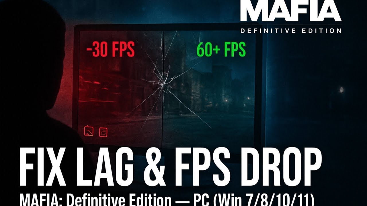 How To Fix Lag And Frame Rate Drop In Mafia Definitive Edition PC ...