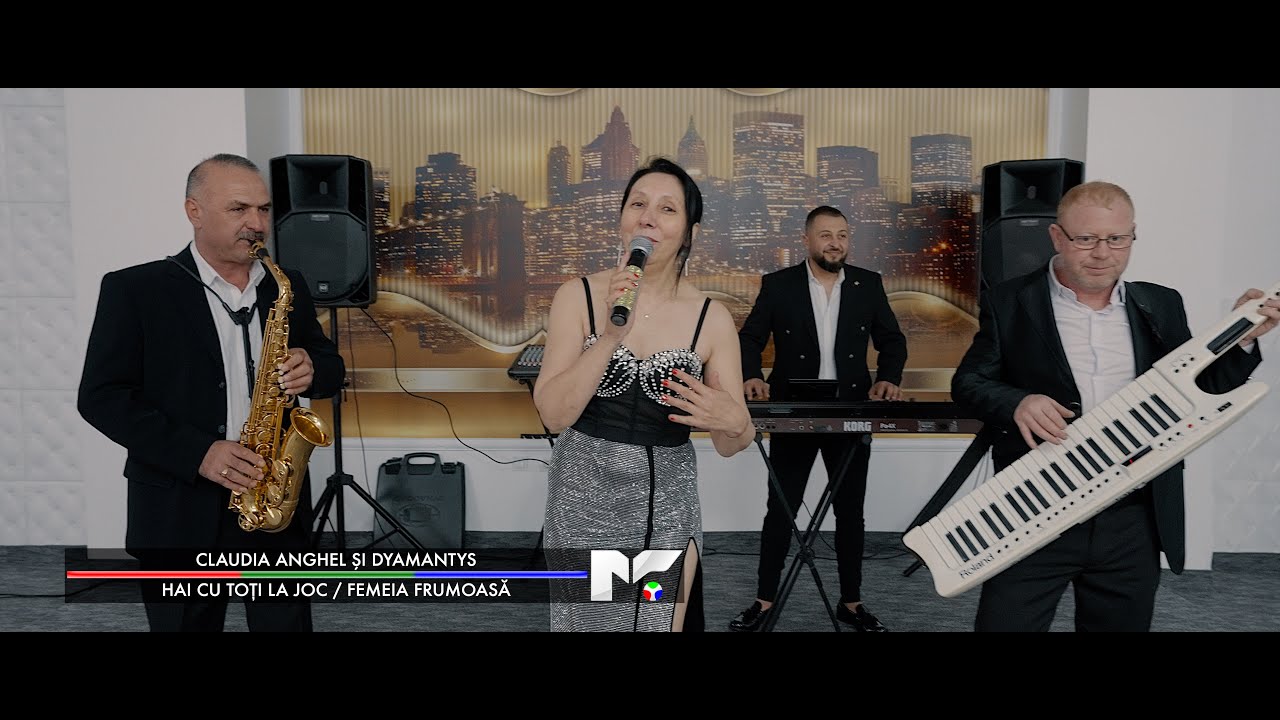 Claudia Anghel si Dyamantys - Hai cu toti la joc || Femeia frumoasa ...
