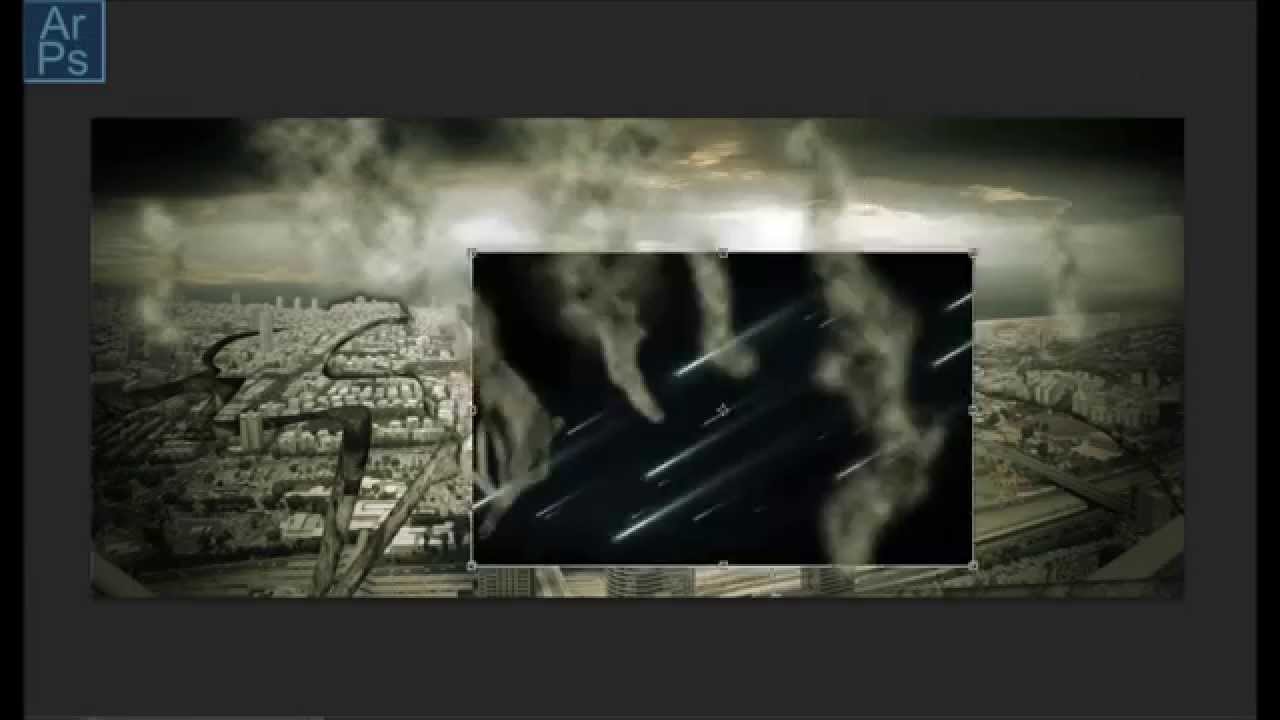 Tel Abib falling (speed art) سقوط تل أبيب - YouTube