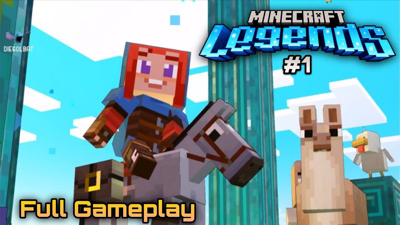 Minecraft Legends #1 - Comienza la aventura (Full gameplay PARTE 1 ...