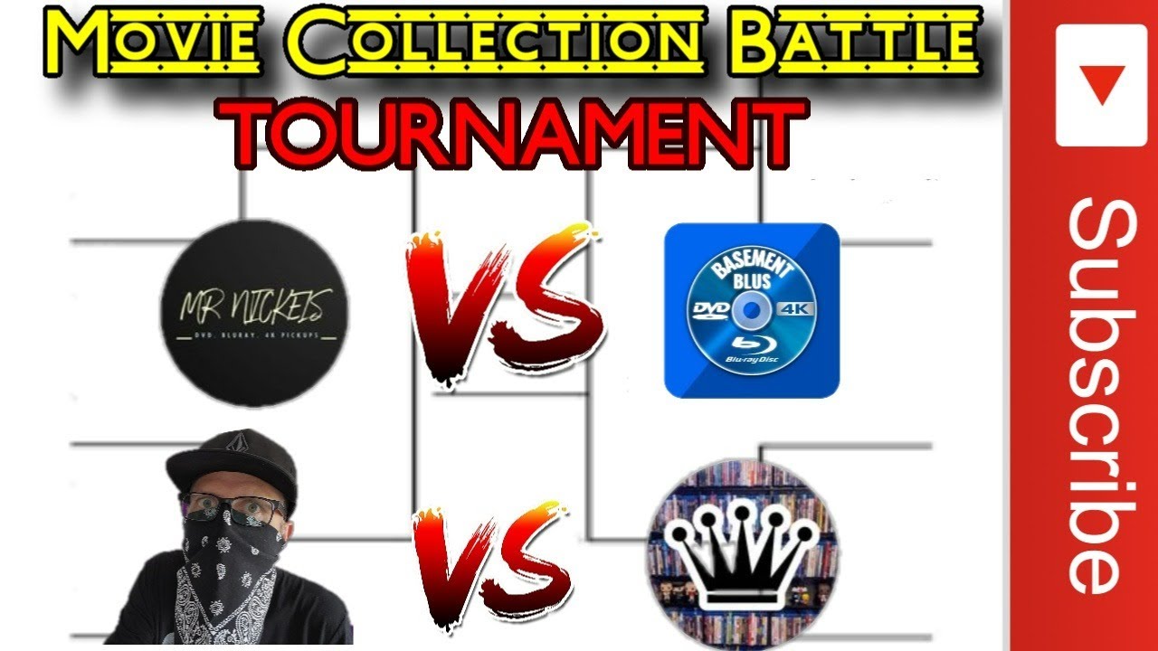 MOVIE COLLECTION BATTLE TOURNAMENT/ MR. NICKELS VS BASEMENT BLUS ...
