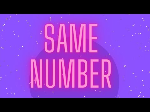 Same number - YouTube