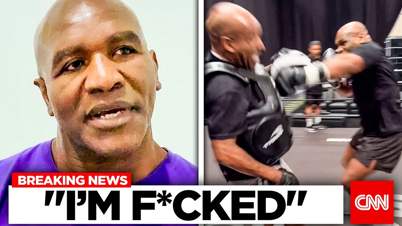 Evander Holyfield Is TERRIFIED After Training With Mike Tyson - YouTube