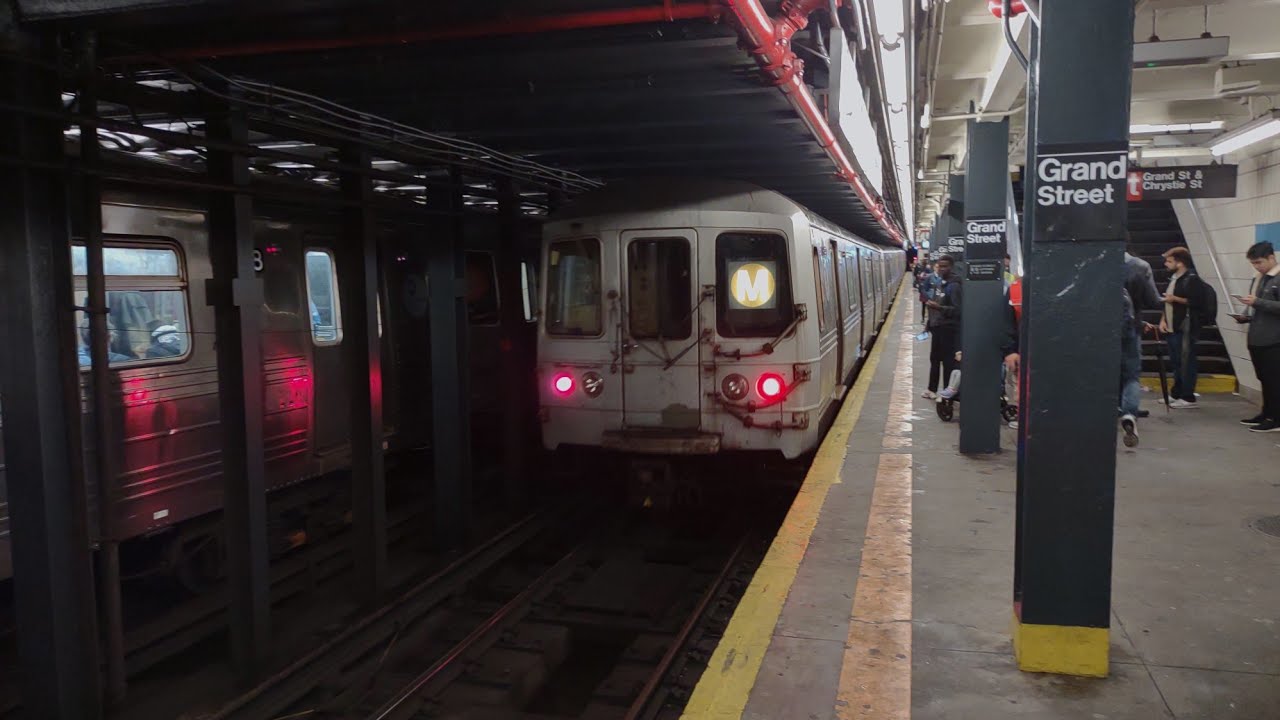 MTA NYCT Subway (Exclusive): Rerouted Pullman Standard R46 (W) Train ...