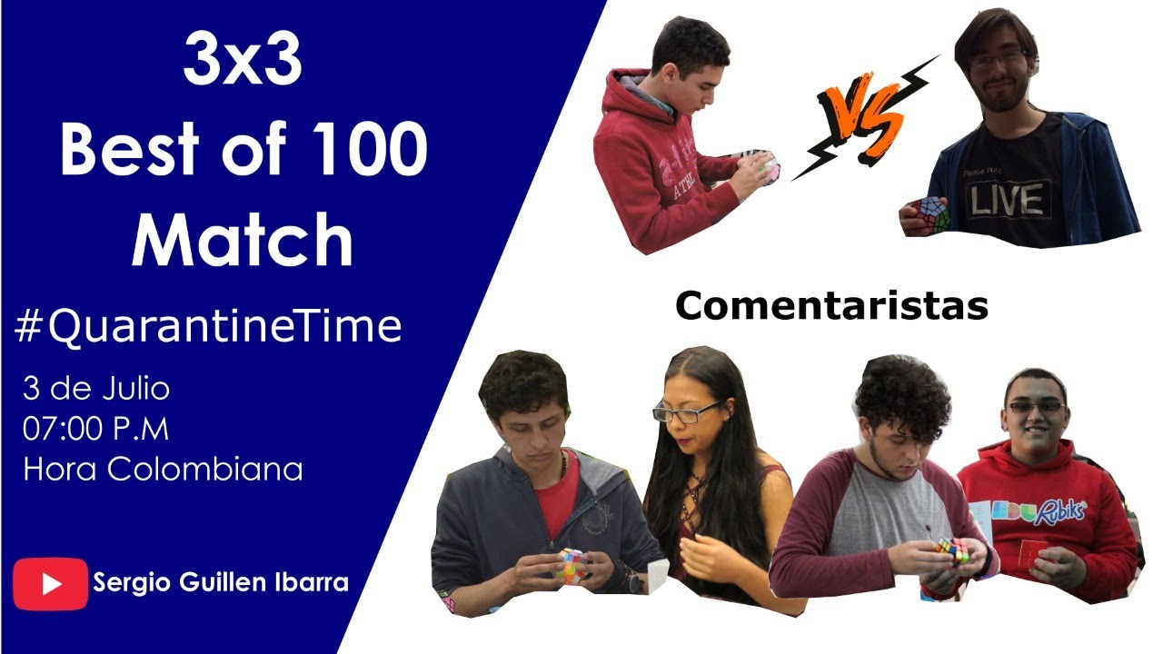Daniel Cano VS Felipe Rueda Best of 100 Match! (3x3) - YouTube