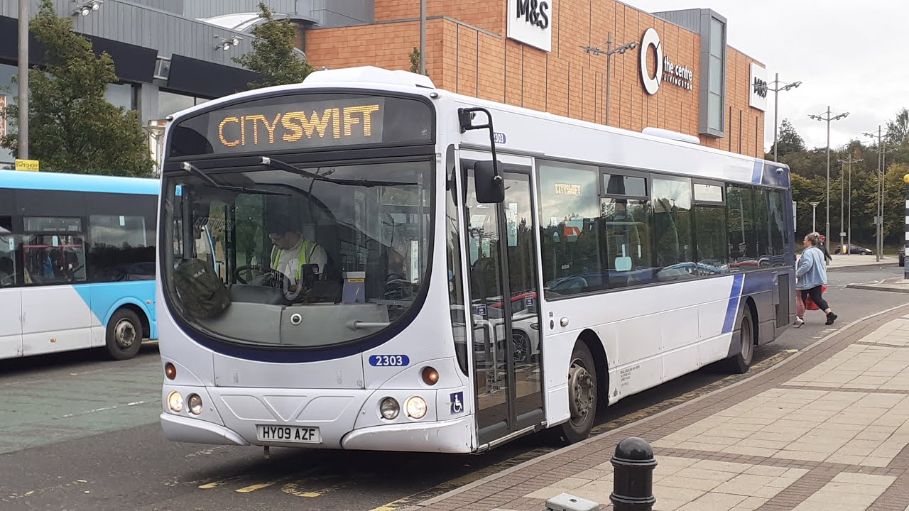 23: McGill's Scotland East Volvo B7RLE Urban 2303 (HY09 AZF) - YouTube