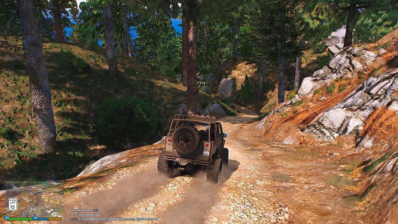 Chill GTA 5 Offroading Series | Scenic Trails & Relaxing Rides - Part 2 ...