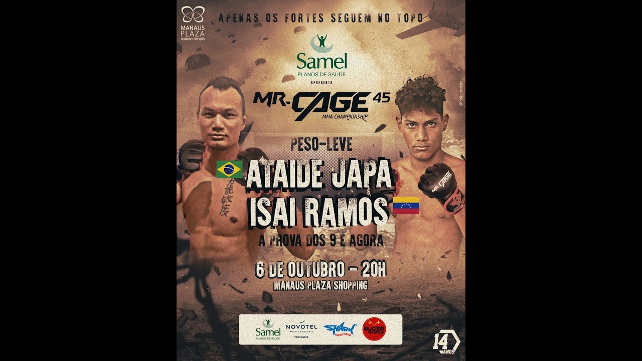 Mr. Cage 45 Ataide Japa x Isai Ramos - YouTube