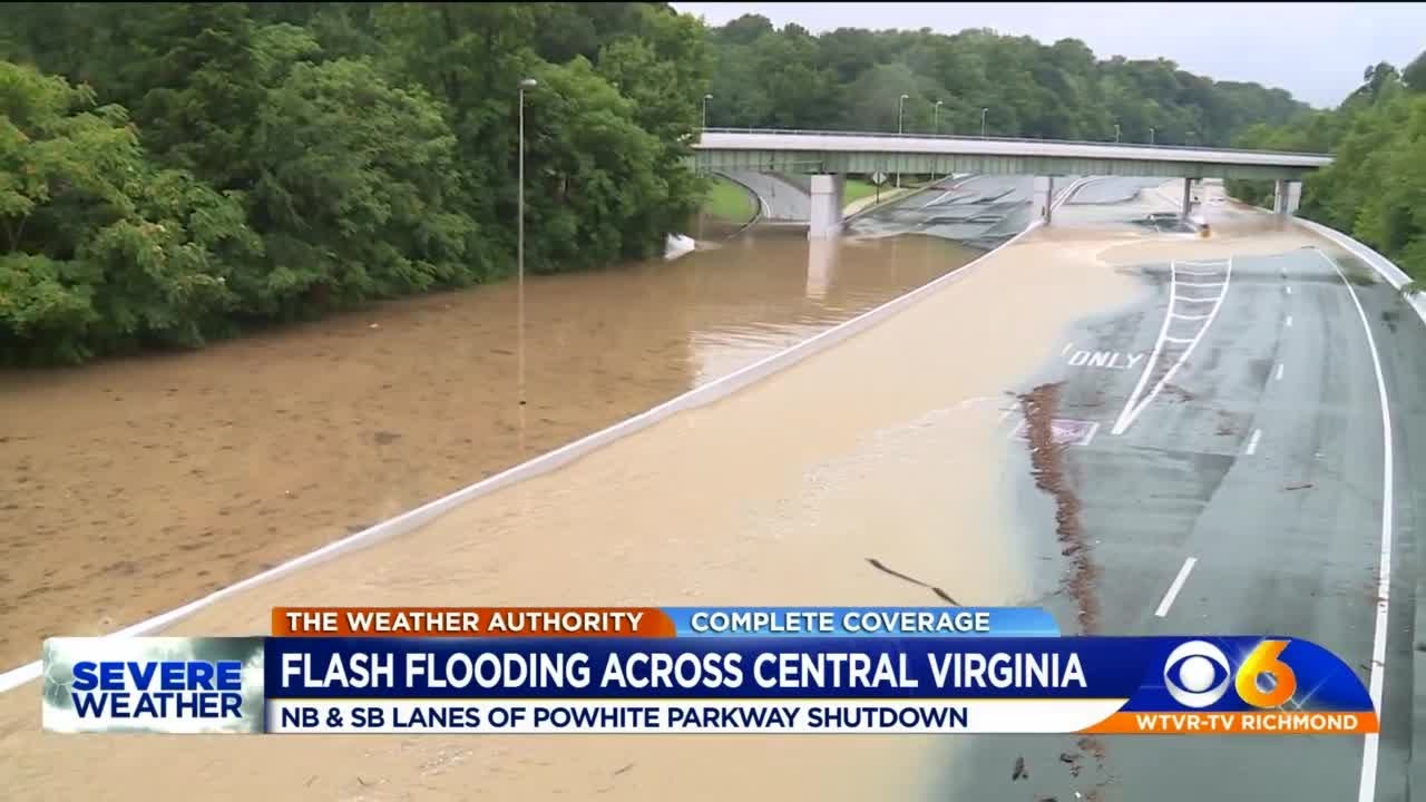 Flood closes roads, leaves drivers stranded in parts of Central ...