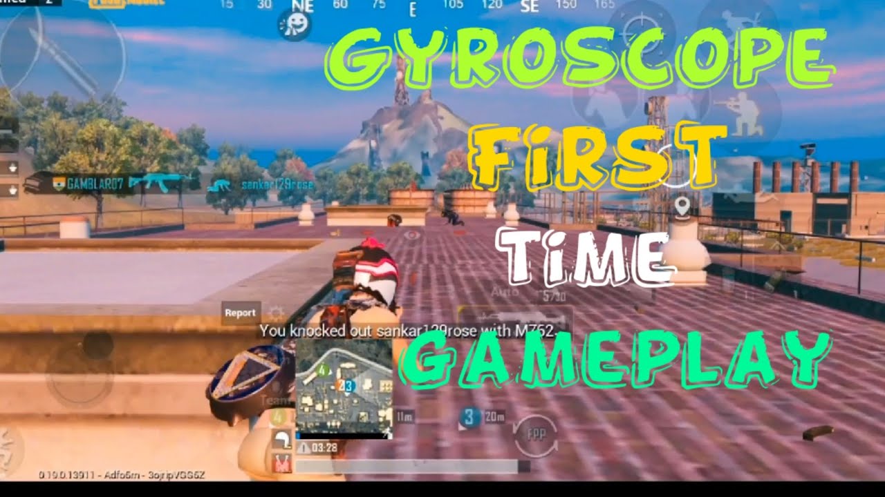 Pubg Mobile How To Gyroscope Game Playing ? - YouTube