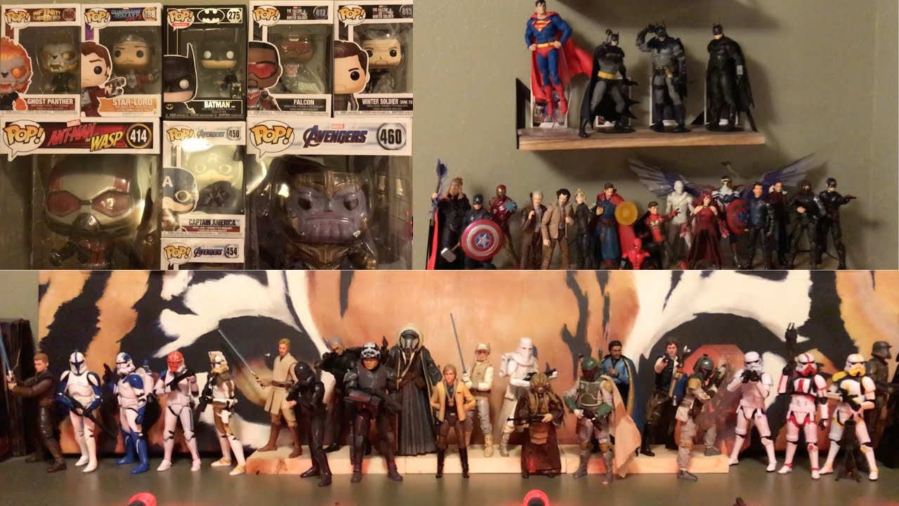 My Collection Room Tour 2022 (Star Wars, Marvel, Funko, and More) - YouTube