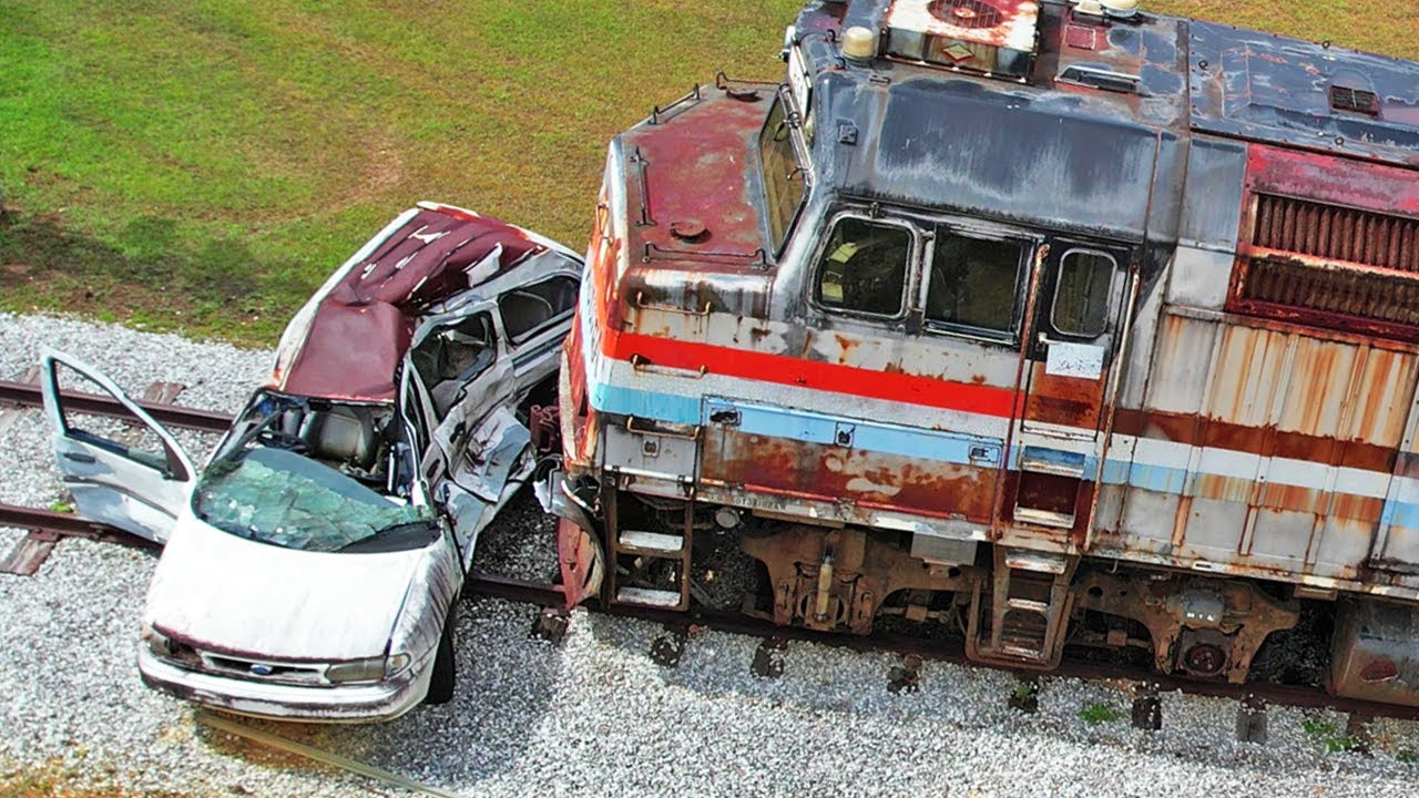 FAKE Train Derailment? - YouTube