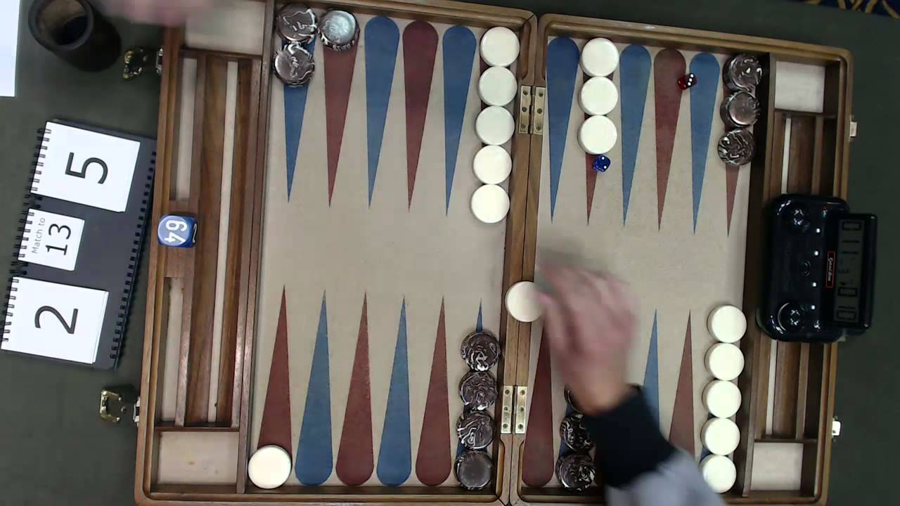 Carolina Backgammon FM Q2 Rod Covlin v David Todd - YouTube
