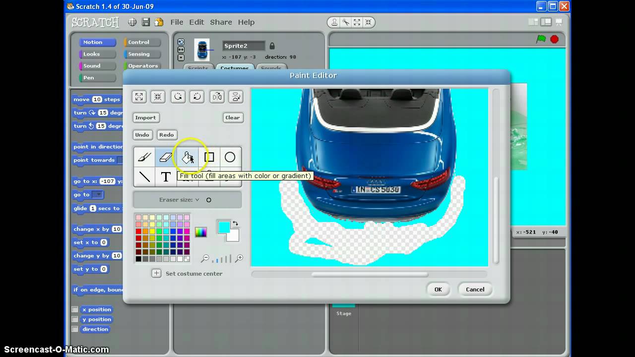 Sprites get rid of white background - YouTube