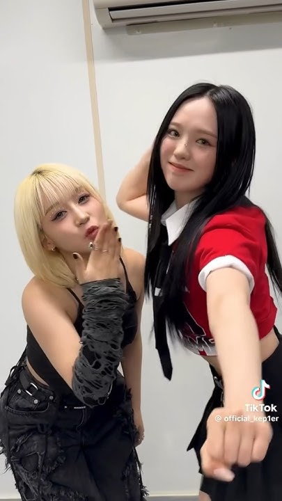 ダンスメンバーのコラボが熱すぎる!!!リオとkep1erのヒカルちゃんは仲が良い! Niziu Niziu 니쥬 ニジュー Shorts
