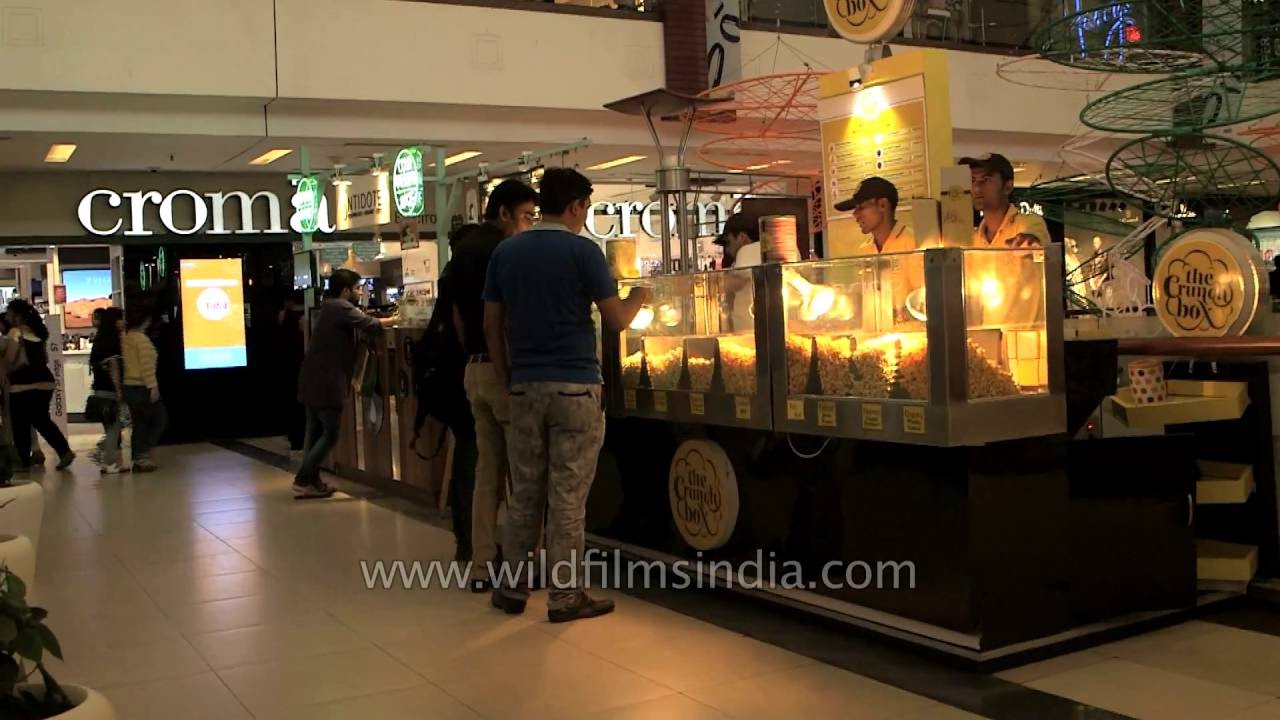 Hidesign, Dior and Zodiac stores in a South Delhi mall - YouTube