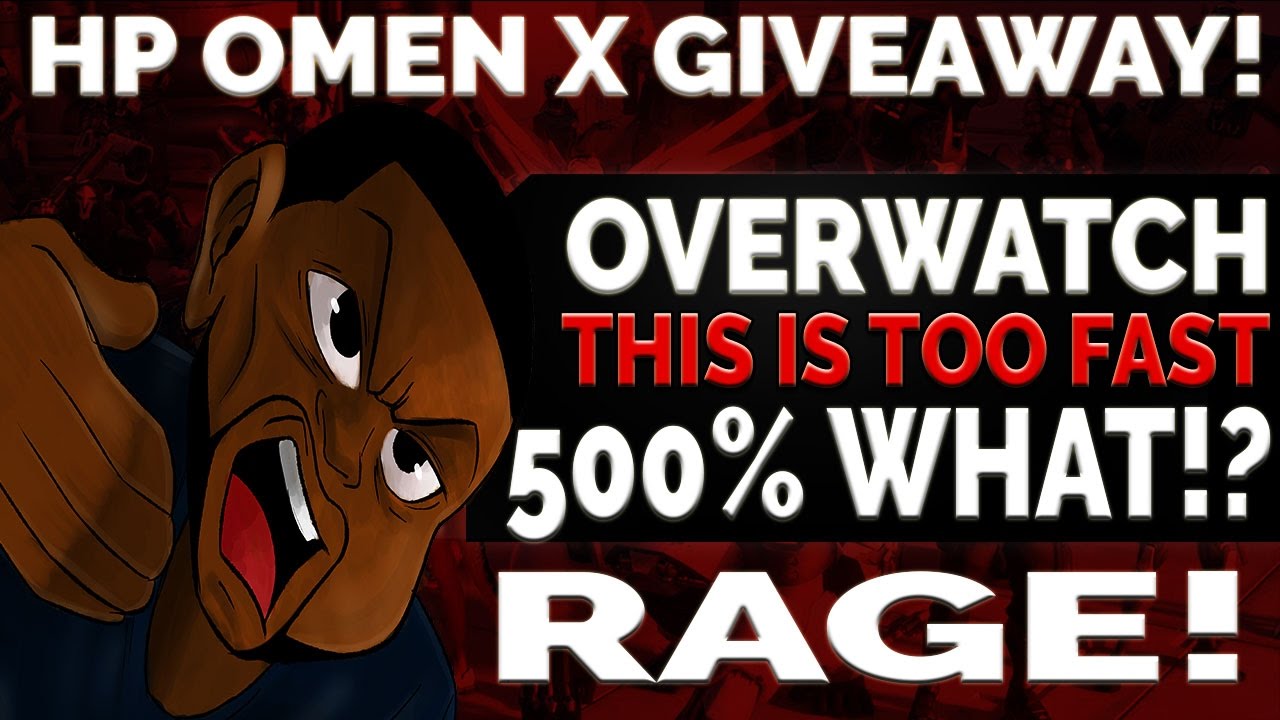 Overwatch: 500% WHAT?! | HP OMEN X GIVEAWAY #DominateTheGame | 4K - YouTube