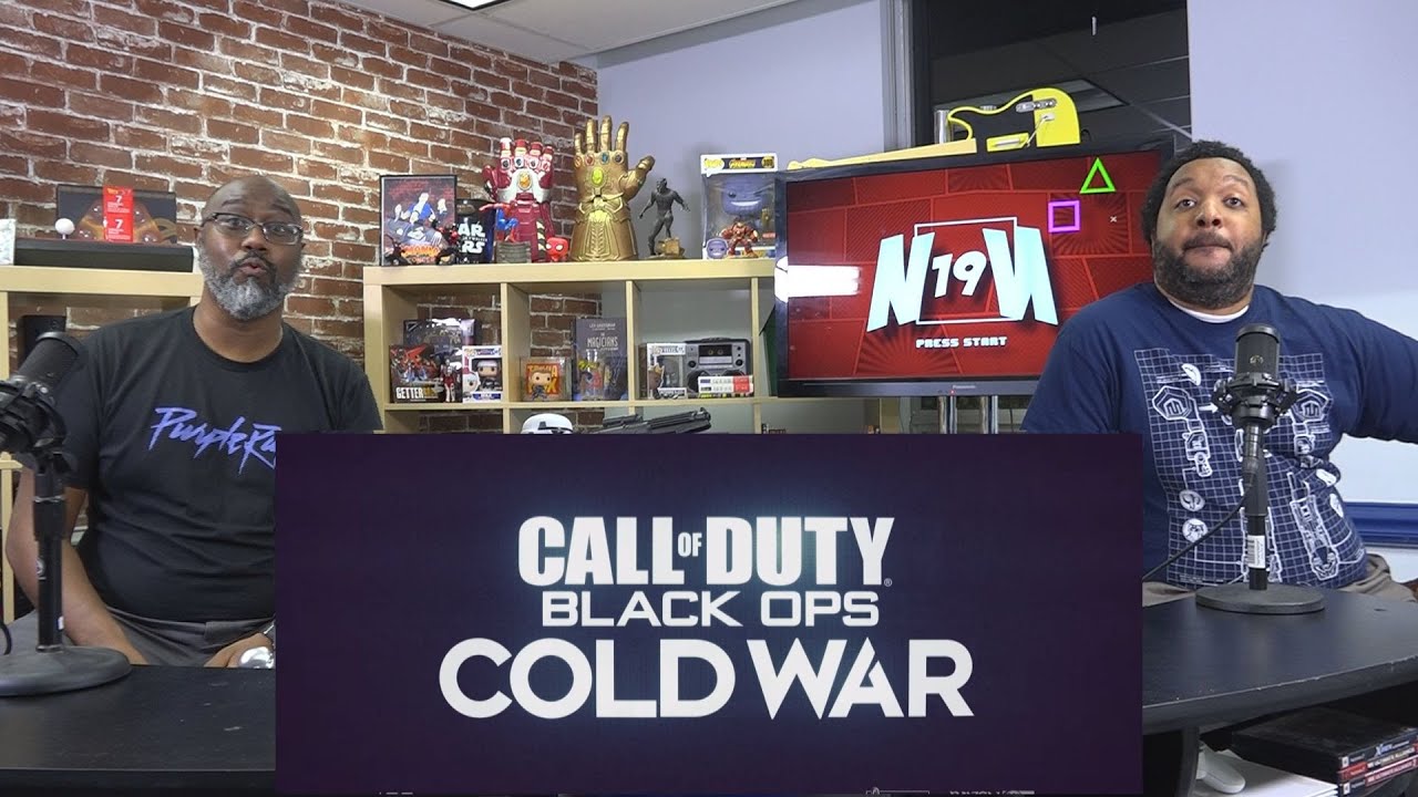 NERDS REACT CALL OF DUTY BLACK OPS COLD WAR TRAILER - YouTube