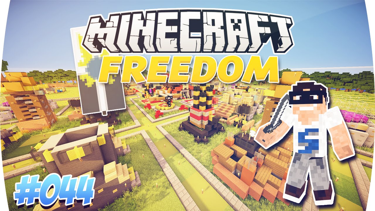 Minecraft: Freedom #044 [Deutsch] [HD] - Viele neue Gebäude! - YouTube