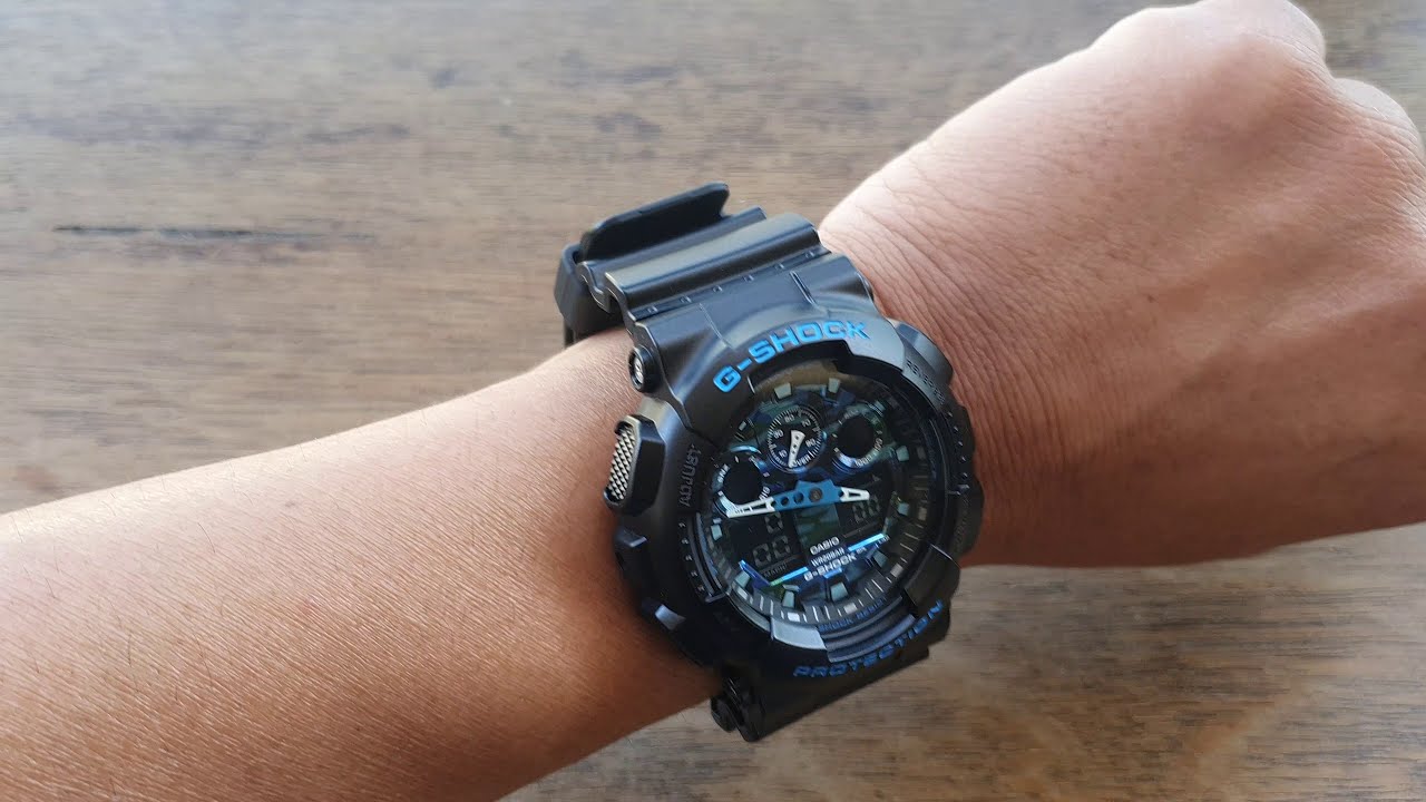 Relógio Masculino Casio Gshock Ga-100cb-1adr - ALTARELOJOARIA APRESENTA ...