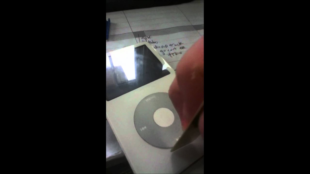iPod classic hardrive problem(sad face/red x) - YouTube