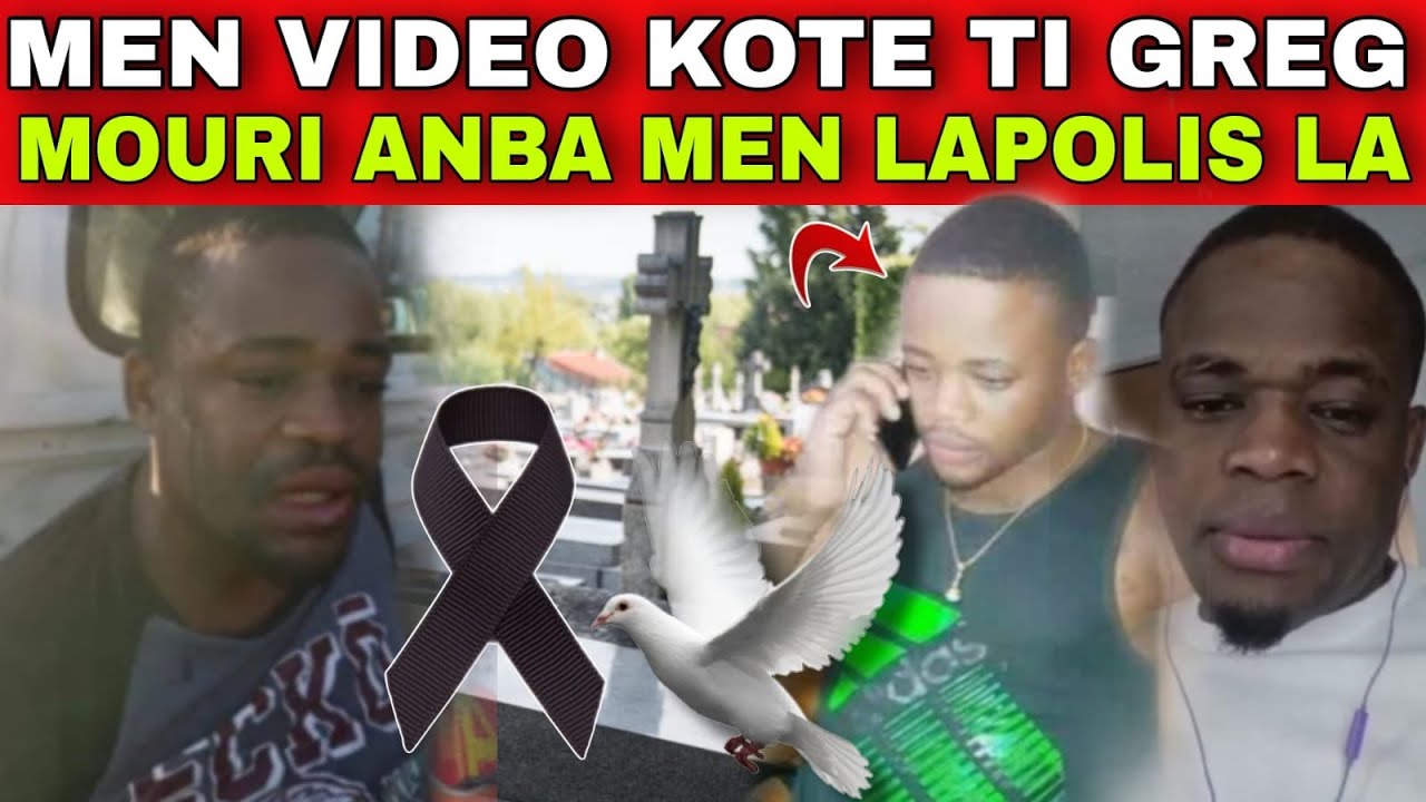 Ti Greg 95 m0uri 💔 Lapolis mete yon tèm ak towo a apre sa popilasyon an ...