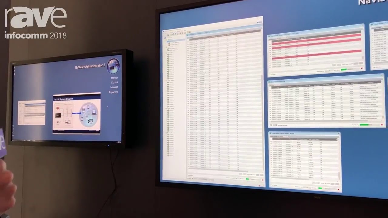 | NEC Display Solutions| InfoComm18_NEC Display Demos NaViSet ...