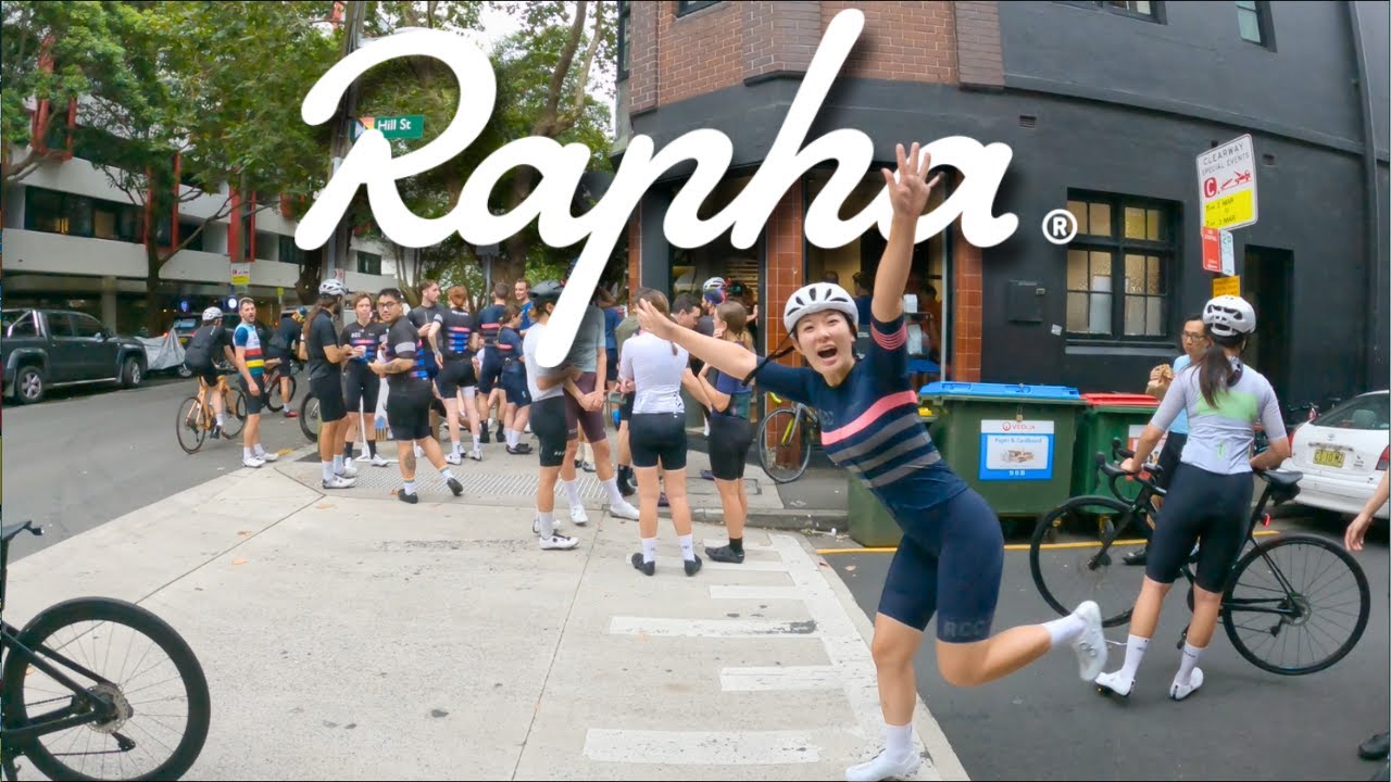 Rapha has the biggest weekday club ride in Sydney? - YouTube