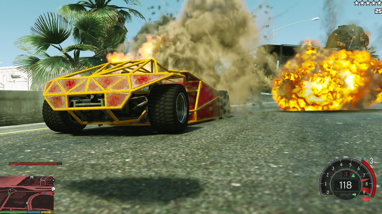 GTA 5 | Ramp Buggy Full Speed Run LIVE | GT587 Official - YouTube