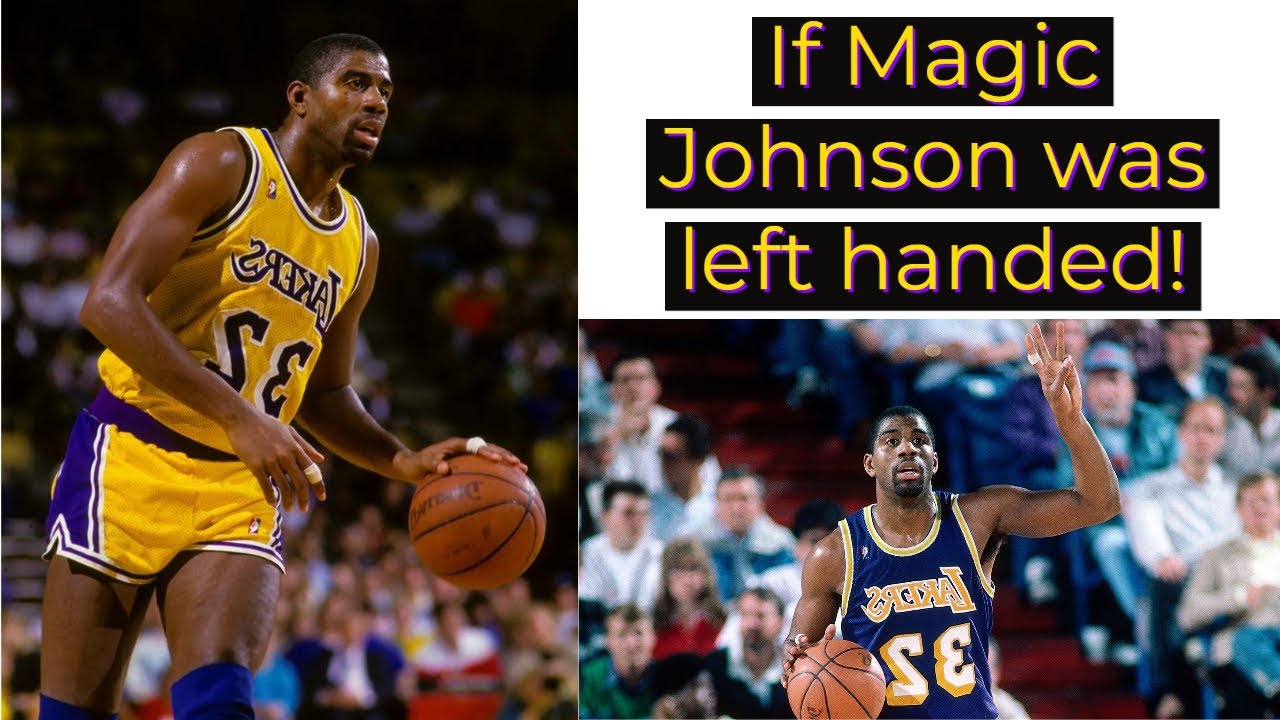 If Magic Johnson was left handed! Amazing passing highlights 🐐 - YouTube