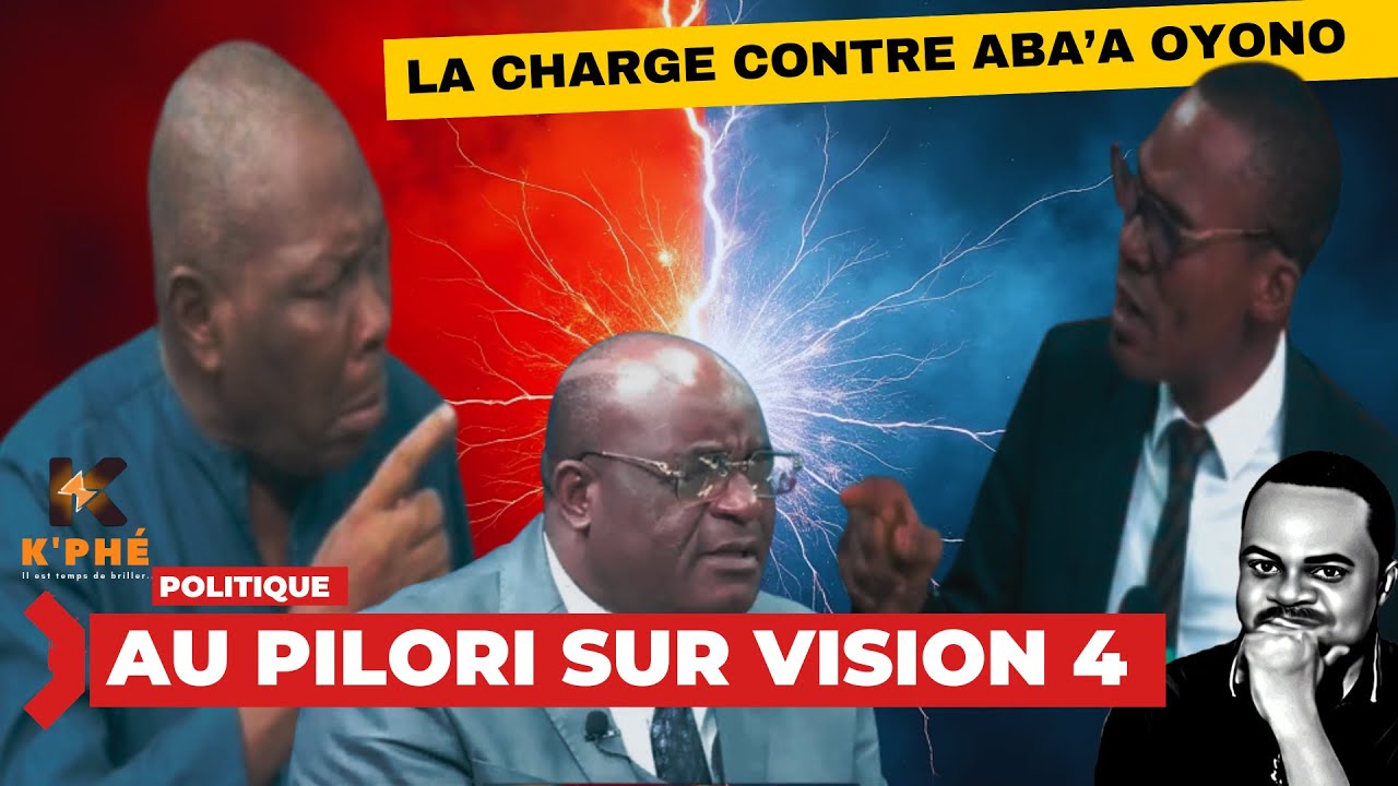 C’est grave ! Voici le débat qui a "crucifié" Aba’a Oyono sur vision 4 - YouTube