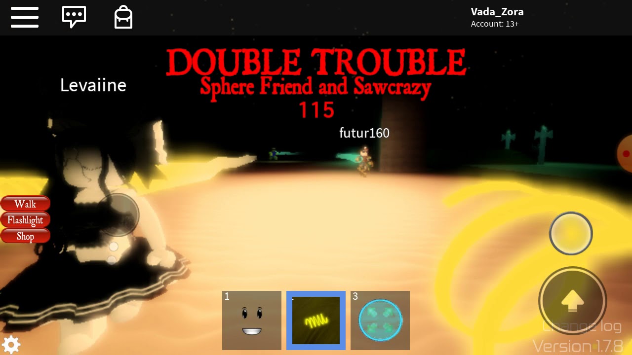 Roblox Midnight Horrors: Sphere Friend and Sawcrazy - YouTube