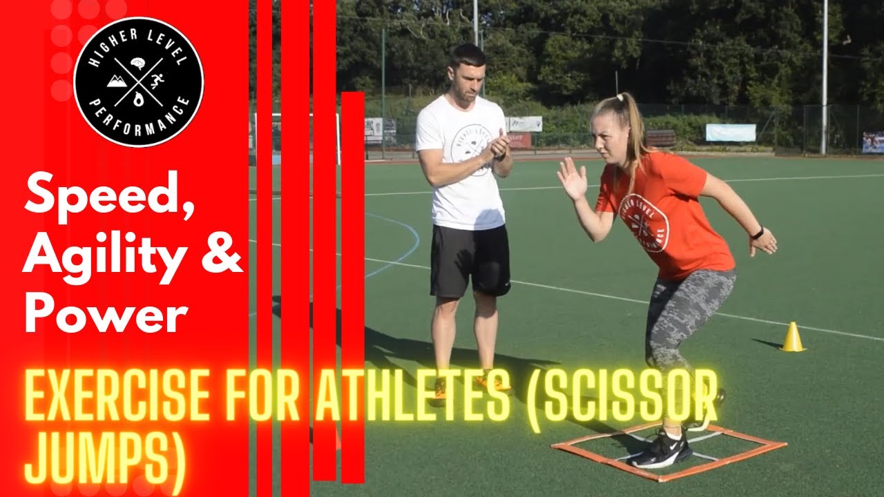 GREAT PRIMER EXERCISE FOR ATHLETES (Scissor Jumps) - YouTube