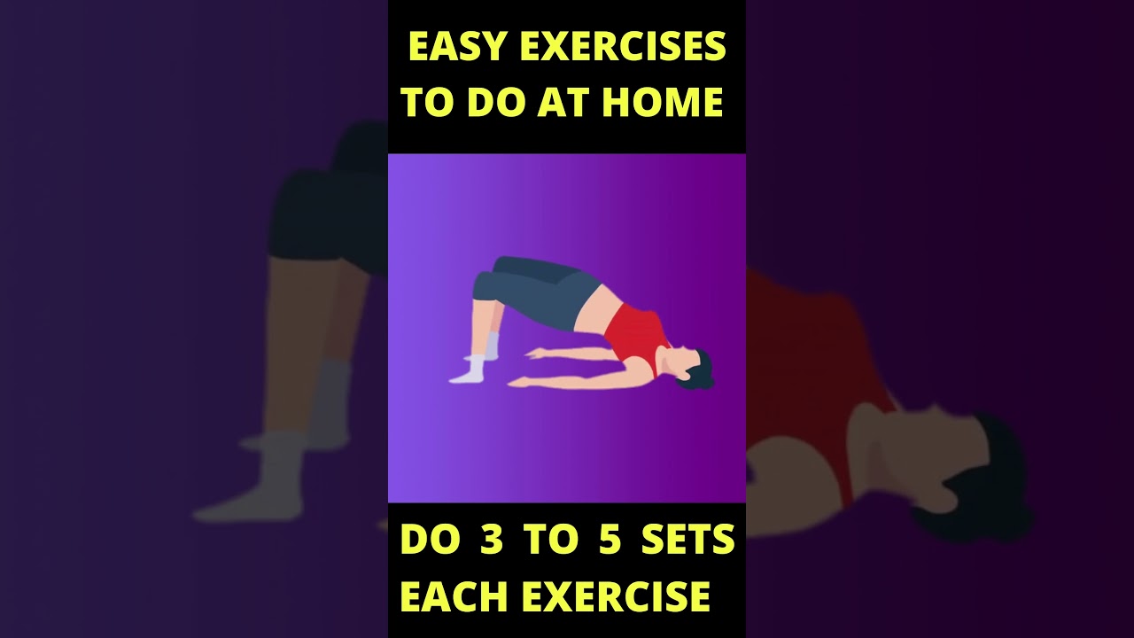 Super easy to do these exercises at home #short - YouTube