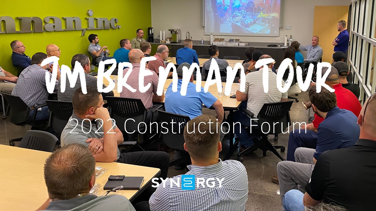 JM Brennan Tour | Synergy | 2022 Construction Forum - YouTube
